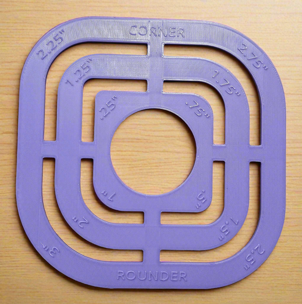 Corner Rounder Template – SewCrafted